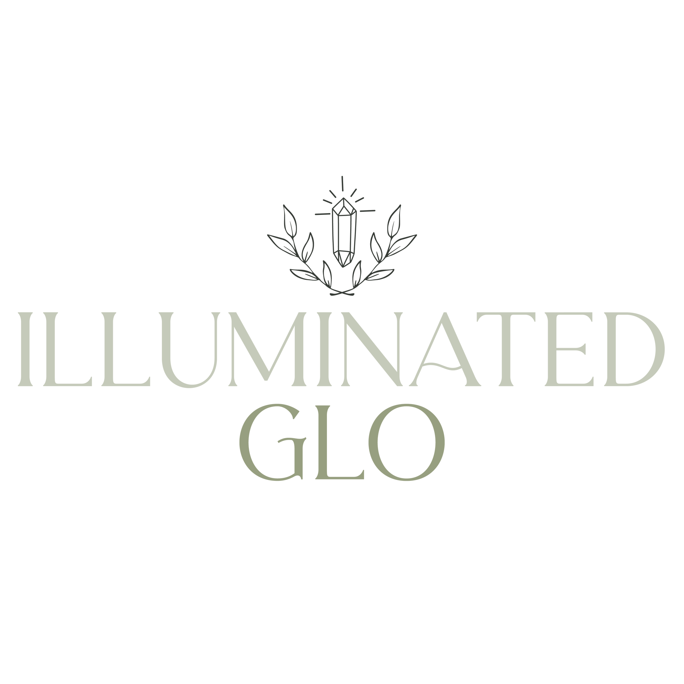 Illuminated Glo Crystal Soy Candles | Non-Toxic | Shop Co.